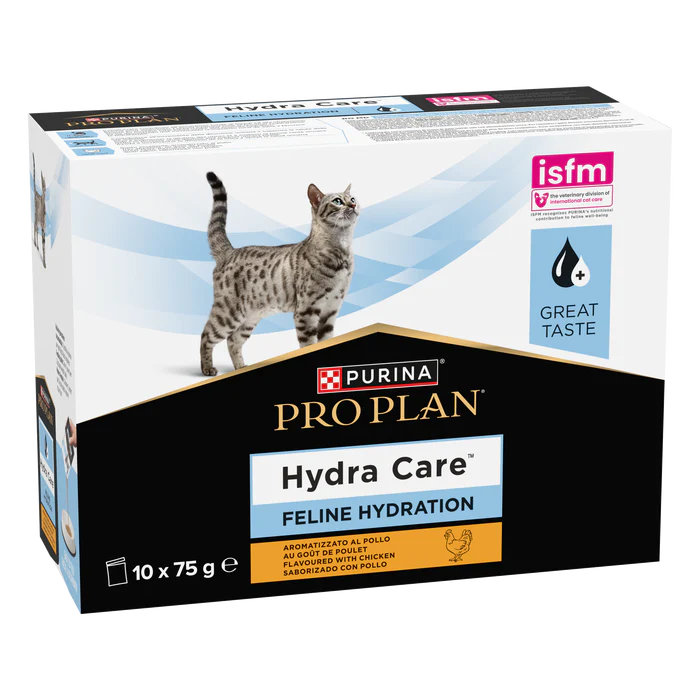 Pro Plan Feline Hydra Care chicken 10 x 75 g - ALE -19% | Kivuton.fi