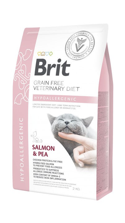 Brit Hypoallergenic Salmon & Pea kissalle 2 kg | Kivuton.fi