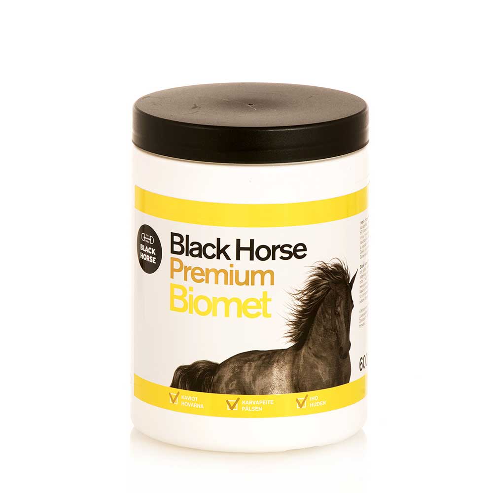 Black Horse Premium Biomet 600 g | Kivuton.fi
